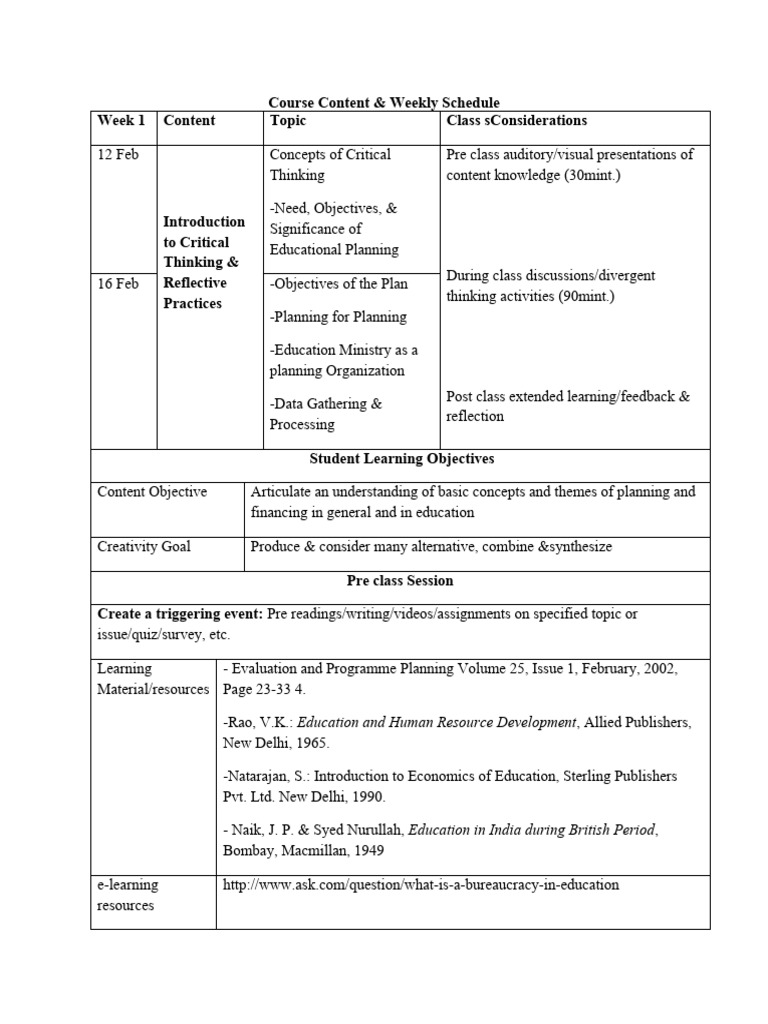 sample lesson plan | PDF | Learning | Creativity