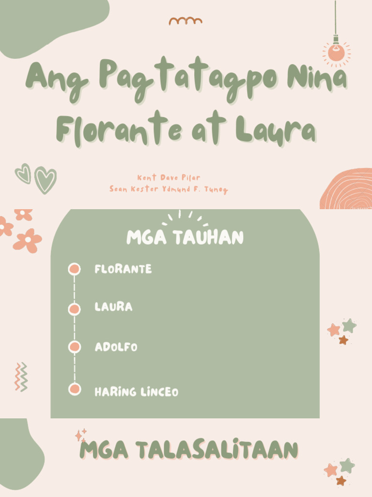 Ang Pagtatagpo Ni Florante at Laura | PDF