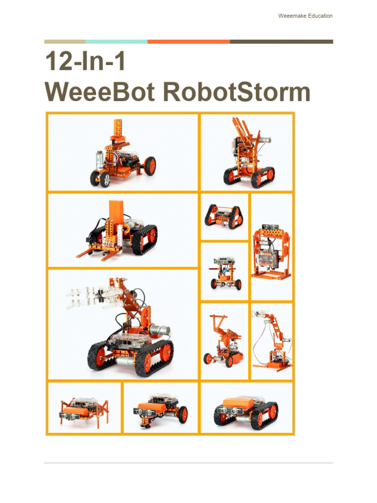 12 in 1 Programming Tutorials With WeeeCode V2 | PDF | Gyroscope | Remote Control