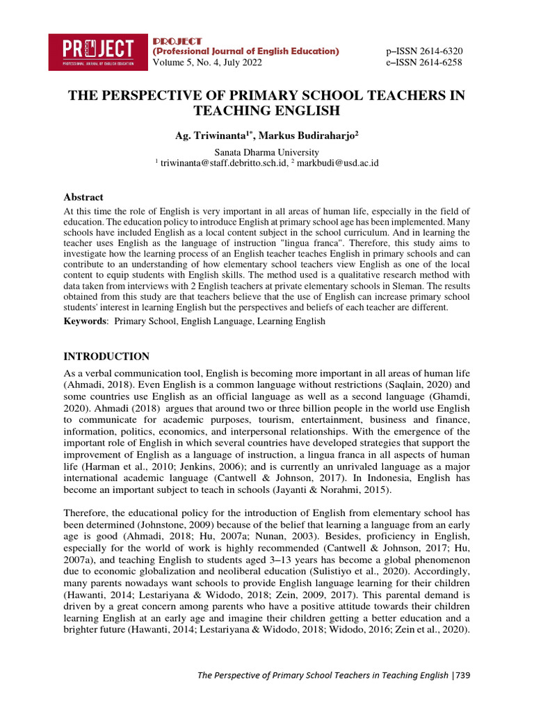 Teaching English | PDF | English As A Second Or Foreign Language | Teachers