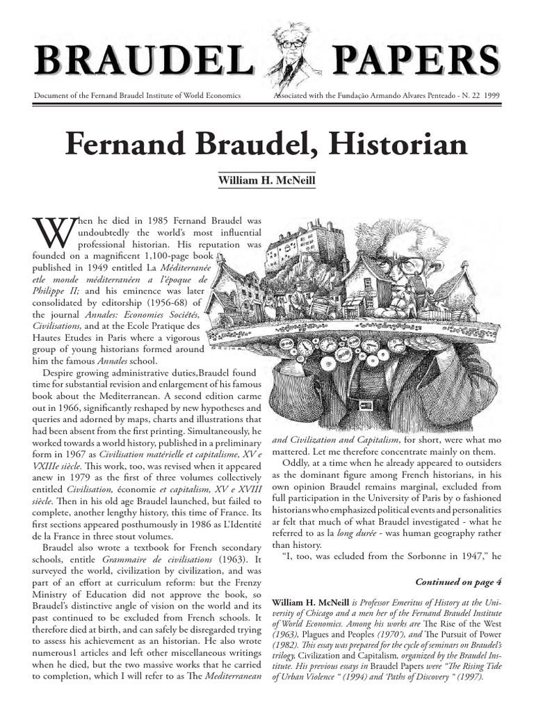 Braudel's Impact on Historians | PDF | Social Science | History