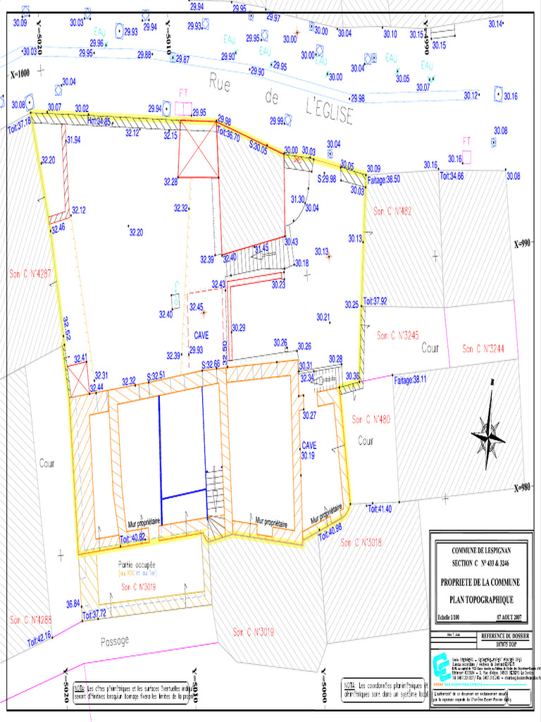 Plan Topographique | PDF
