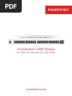 FortiSwitch 108F Series QSG | PDF | Network Switch | Computer Engineering