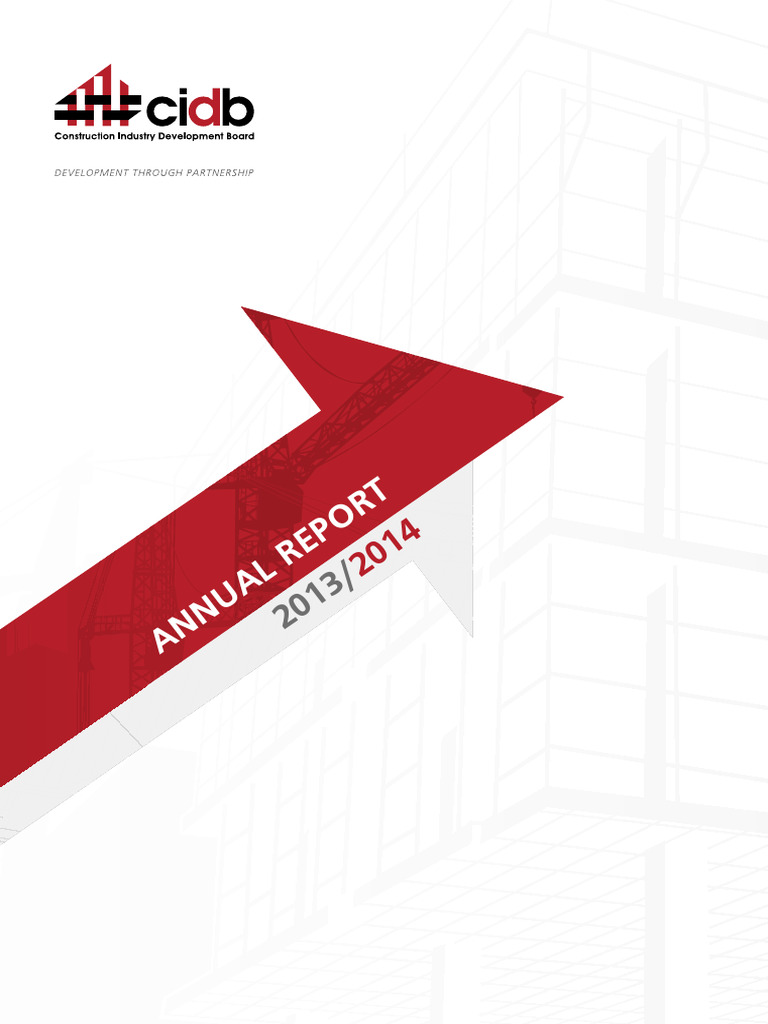 2014 Construction Industry Development Board (Cidb) Annual Report | PDF ...