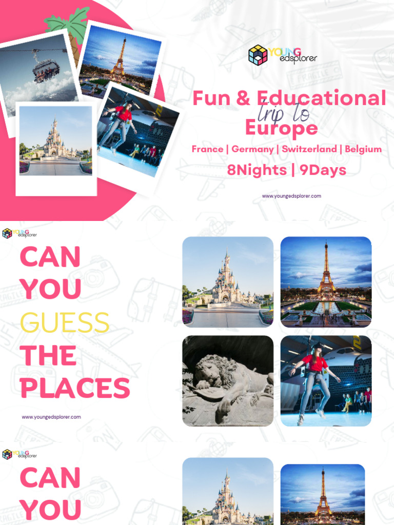 1-C-121905-PPT Euro Space Camp | PDF | Meal | Lunch