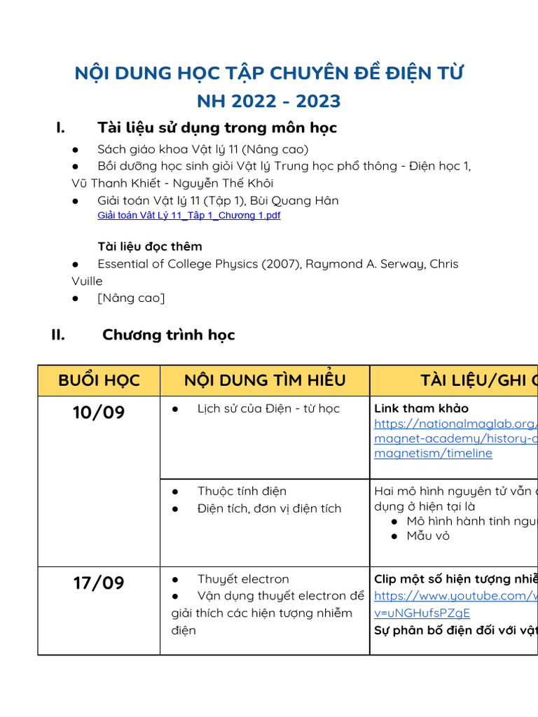 10CL - CHUYÊN ĐỀ ĐIỆN TỪ | PDF