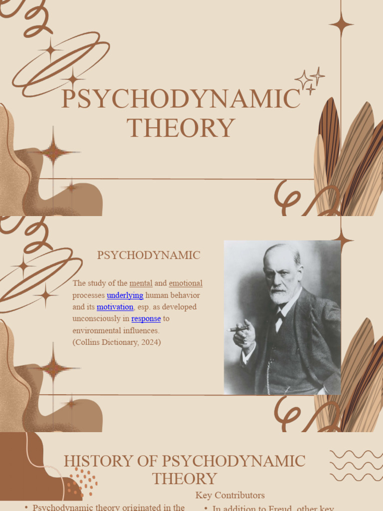 Psychodynamic Learning Theory | PDF | Id | Psychodynamics