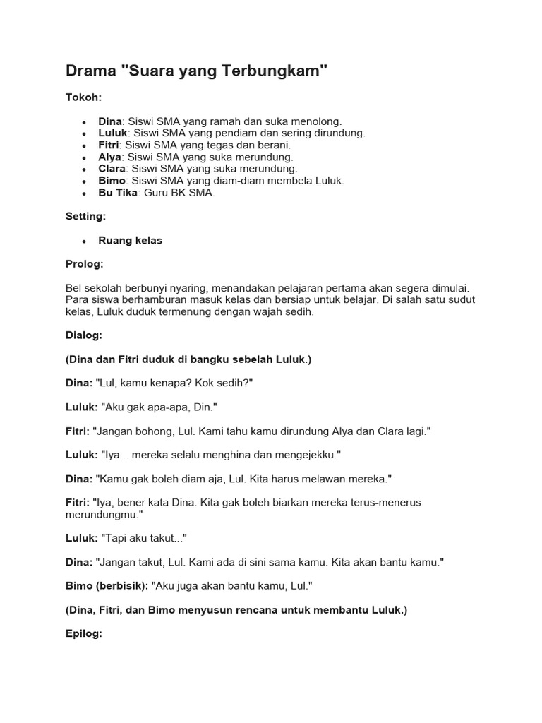 Drama Bullying | PDF