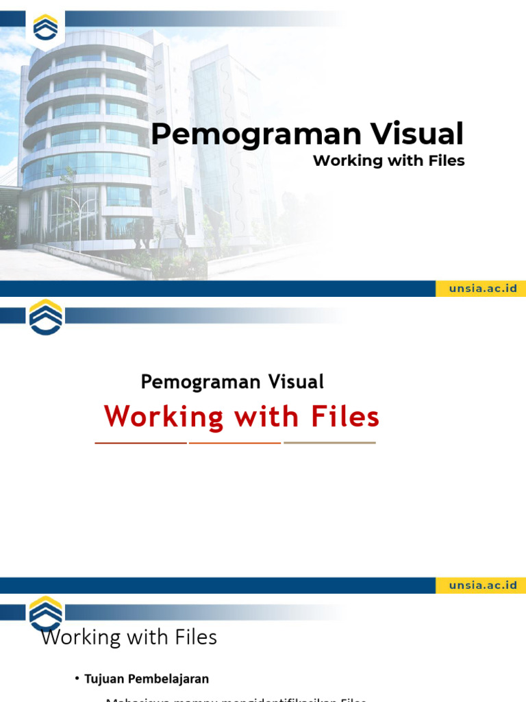 14 Working With Data Files | PDF 14 Working With Data Files | PDF