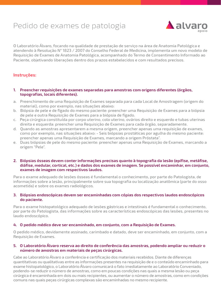 Formulario Anatomia Patologica Pg1 | PDF | Anatomia | Patologia