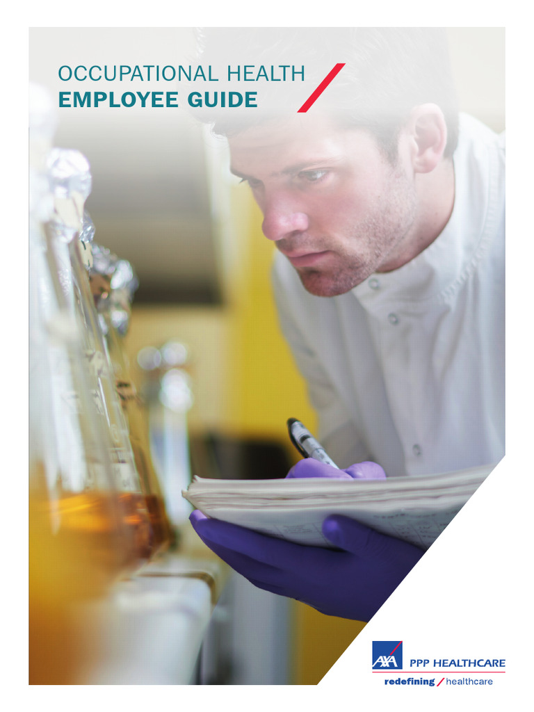 Employee Guide To Occupational Health | PDF | Occupational Safety And ...