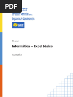 Apostila de Excel - 2018 | PDF | Microsoft Excel