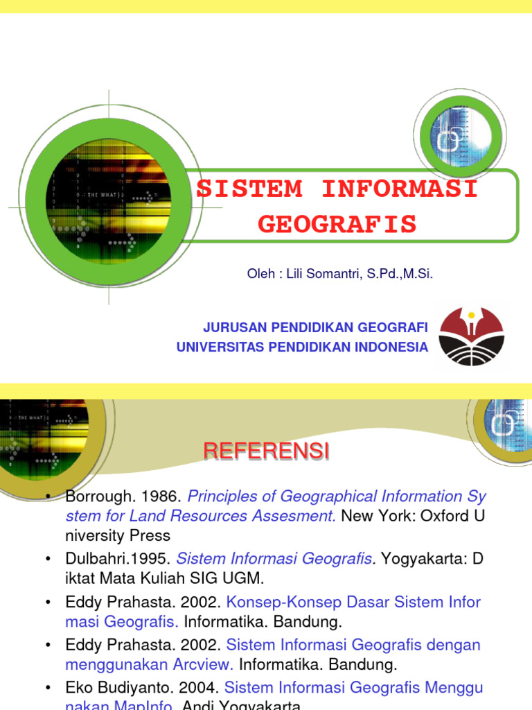 Sistem Informasi GIS | PDF