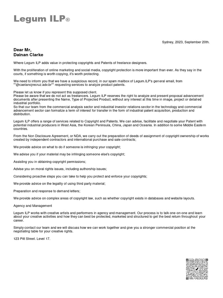 Legum Resposta | PDF | Copyright | Patent