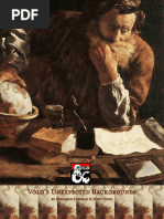 Character Backgrounds For Dungeons & Dragons (D&D) Fifth Edition (5e ...