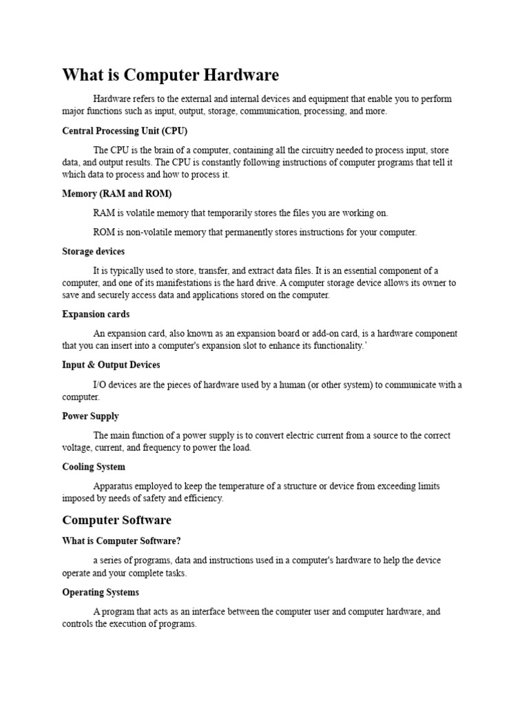 Lesson 1 Comprog Download Free Pdf Input Output Computer Data Storage