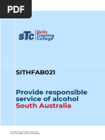 ProServe Liquor Staff Training - Home | PDF