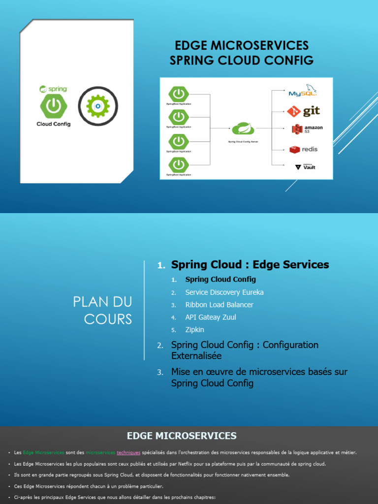 Microservices Edge avec Spring Cloud | PDF | Cloud computing | Application