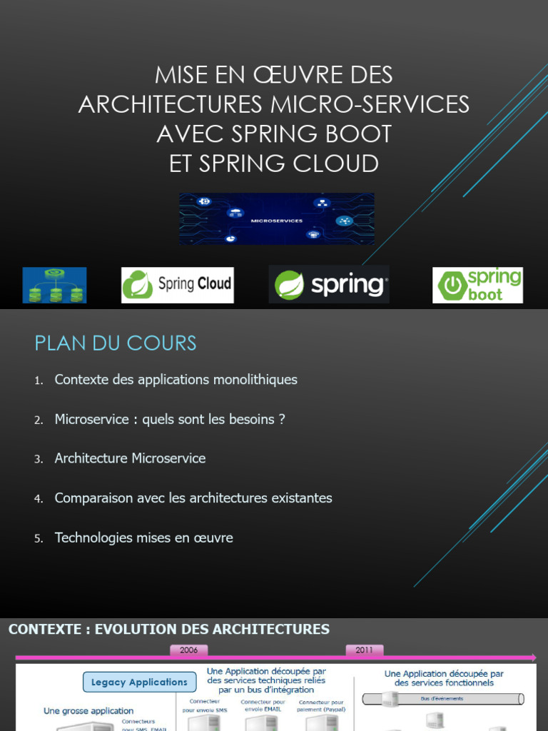 JEE - Architecture Microservices | PDF | Machine virtuelle | Java (Langage de programmation)