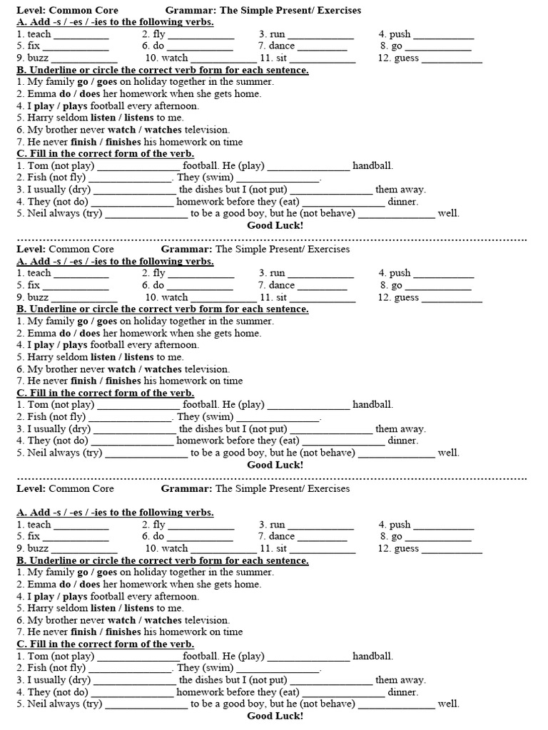 Simple Present & Adverbs of Frequency | PDF | Adverb | Linguistic Typology