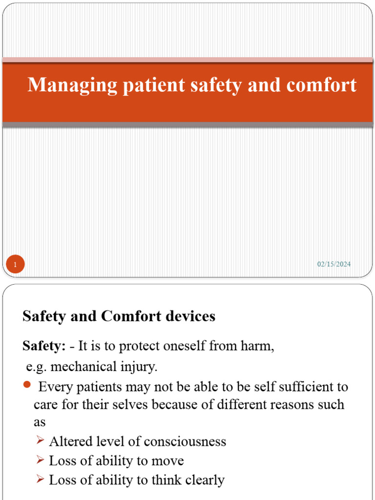 Managing Patient Safety | PDF | Bed | Clinical Medicine Managing Patient Safety | PDF | Bed | Clinical Medicine