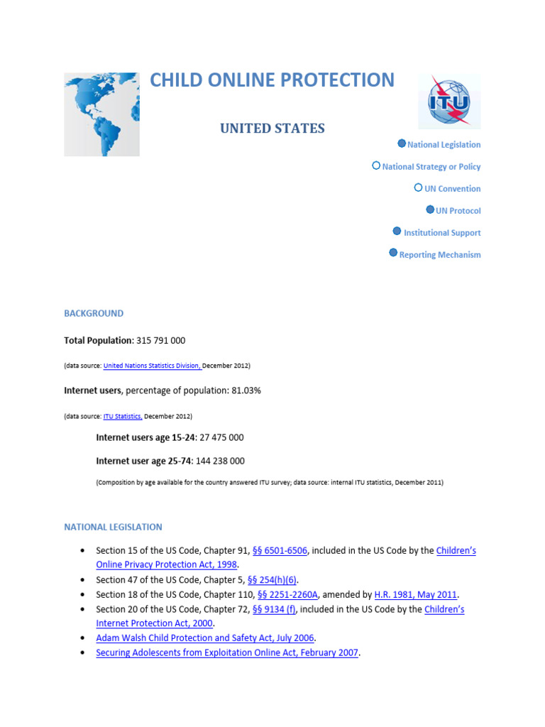 United States | PDF | Internet | Human Rights
