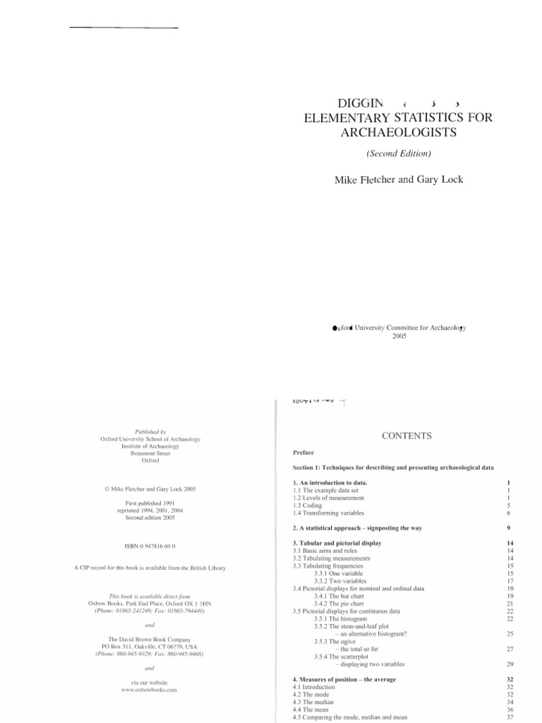 Digging Numbers | Download Free PDF | Statistics | Level Of Measurement