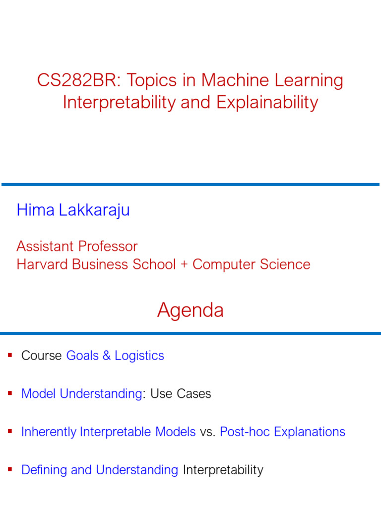 Explainable AI Introduction | PDF | Experiment | Expert
