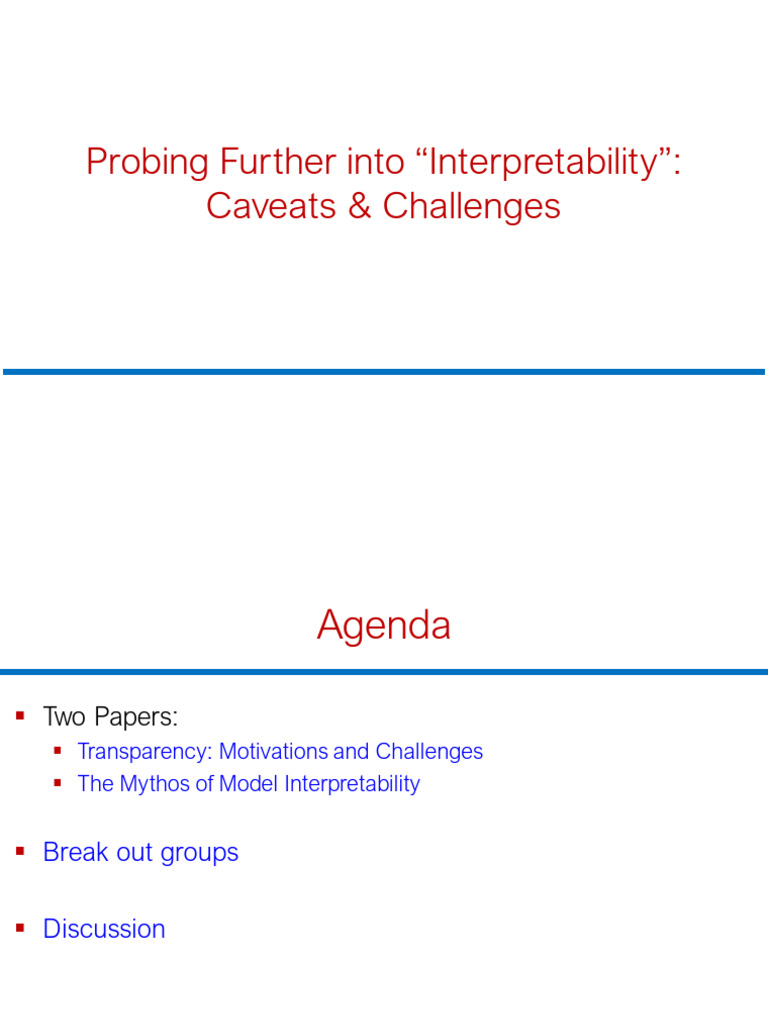 Explainable AI Introduction 2 of 2 | PDF | Regression Analysis | Deep ...