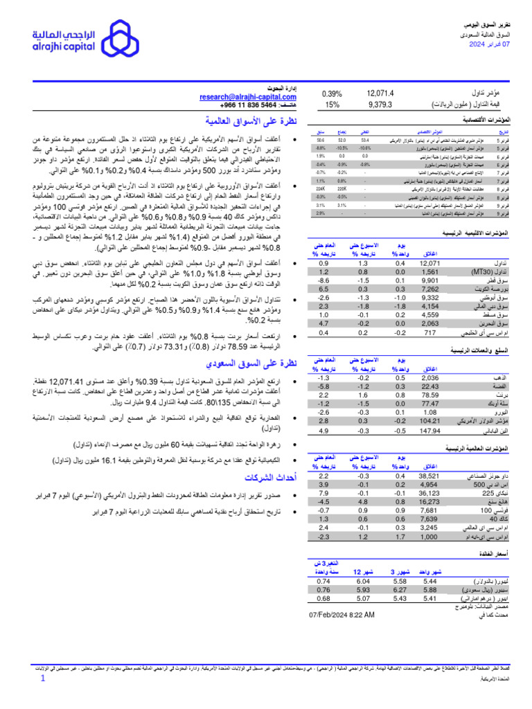 DMR Arabic 7 Feb 2024 | PDF