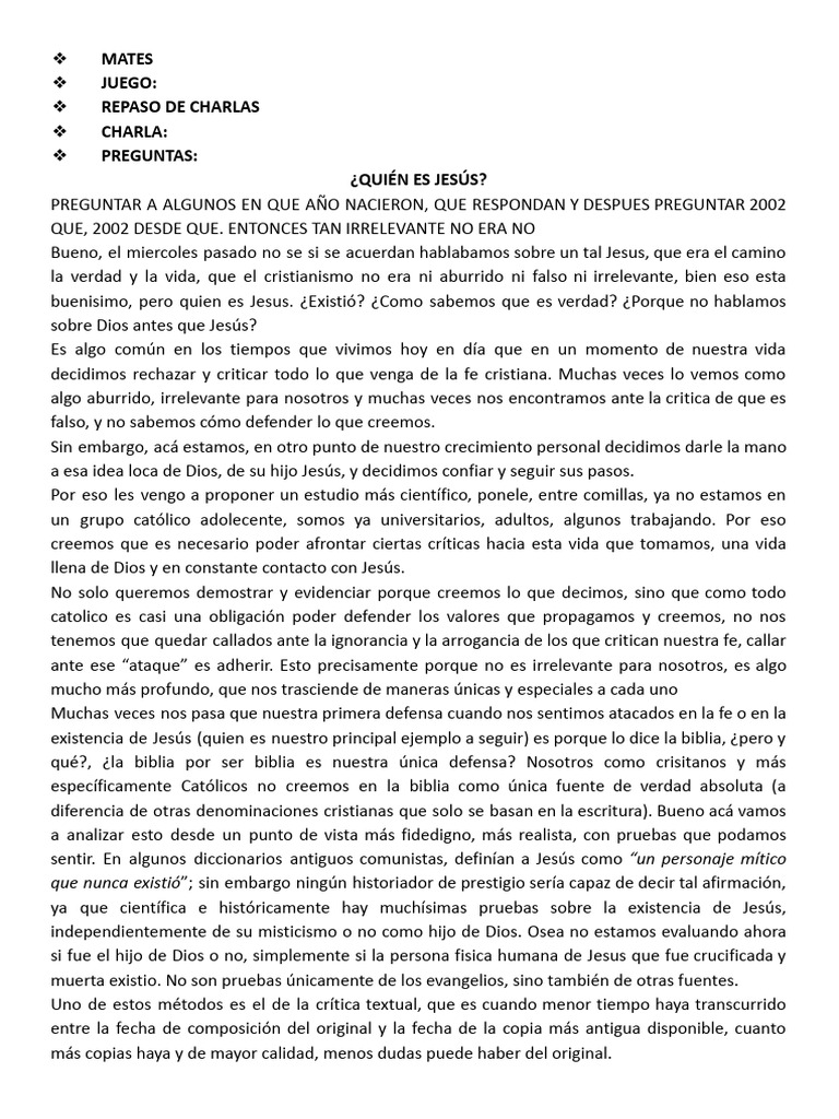 Quien Es Jesus | PDF | Jesús | La resurrección de Jesús Quien Es Jesus | PDF | Jesús | La resurrección de Jesús