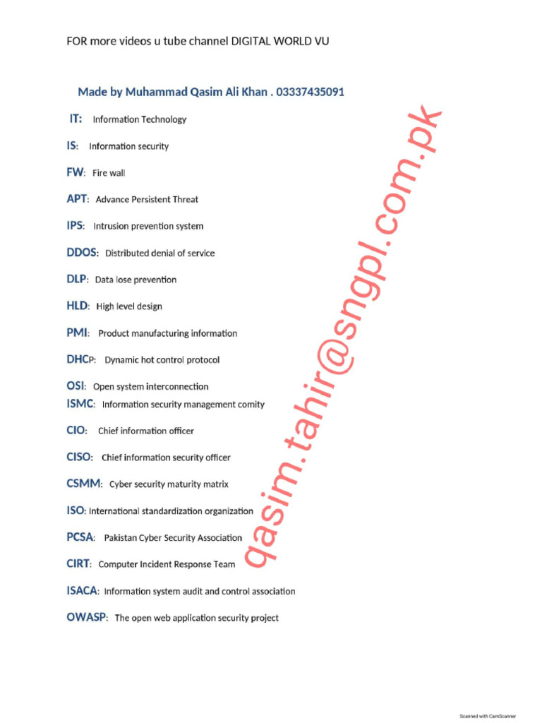 Cs205 Abrivation M QASIM Pin | PDF