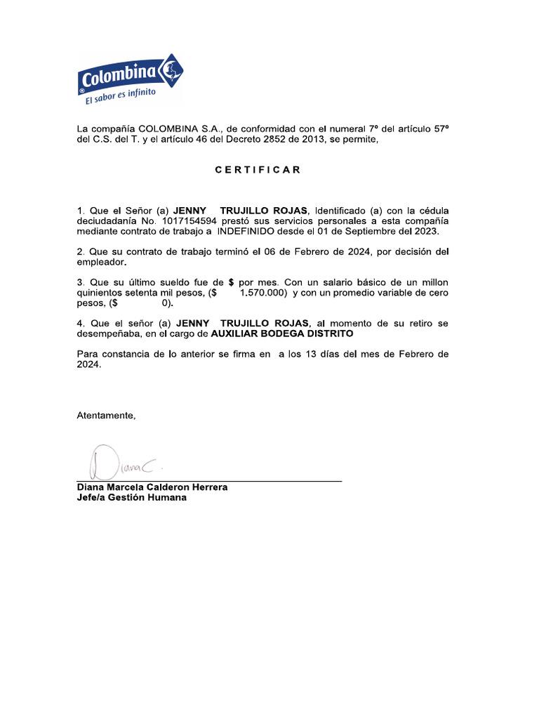 Constancia de Retiro | PDF