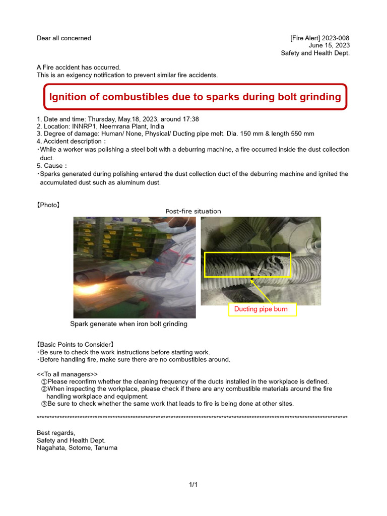 E - Fire Alert - 20230615 | PDF