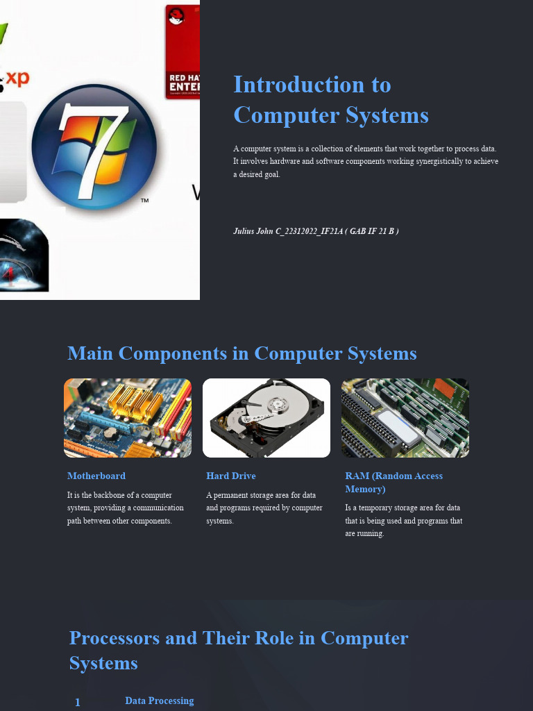 INGGRIS Pengenalan Tentang Sistem Komputer | PDF | Computer Data Storage | Input/Output