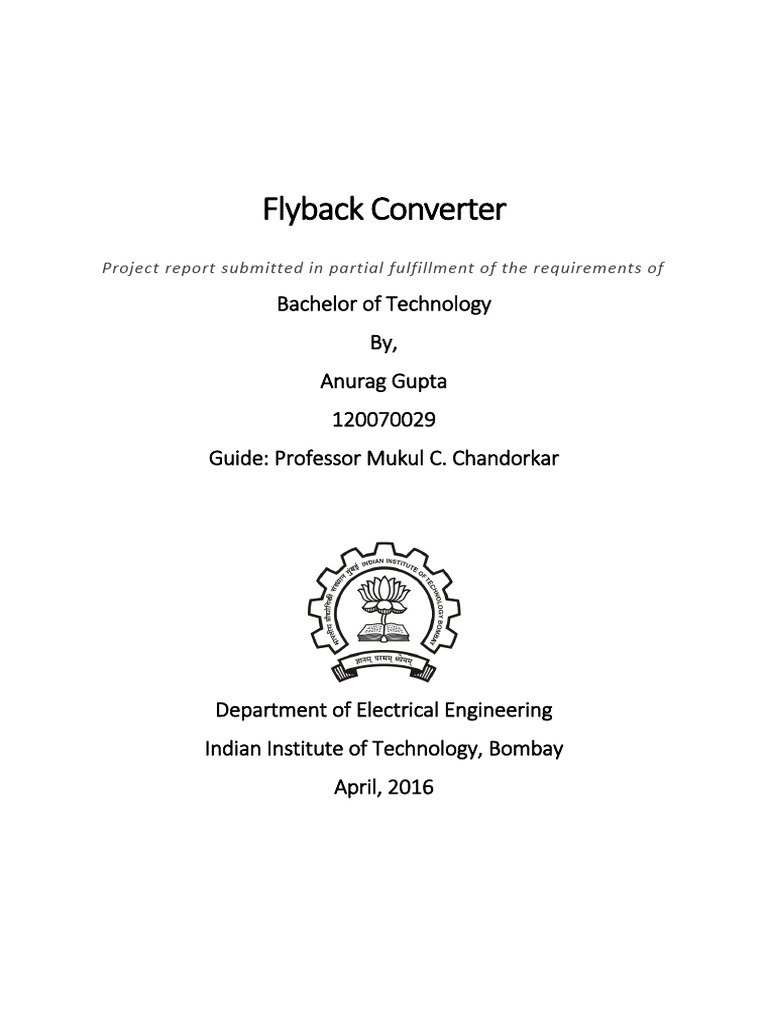 BTP Report | PDF | Rectifier | Manufactured Goods