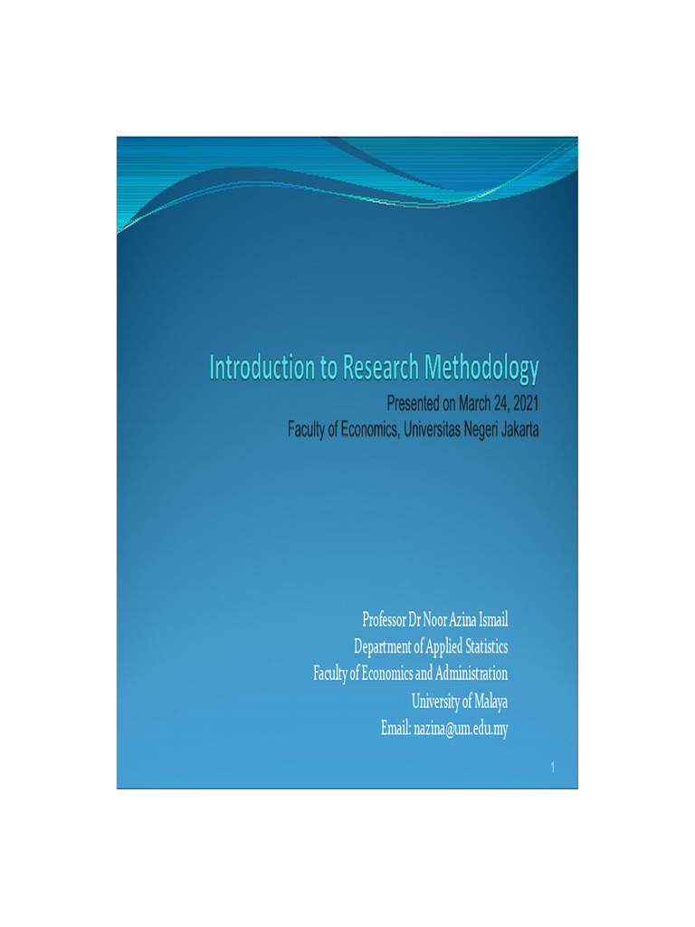 Research Methodology | PDF | Sampling (Statistics) | Dependent And ... Research Methodology | PDF | Sampling (Statistics) | Dependent And ...