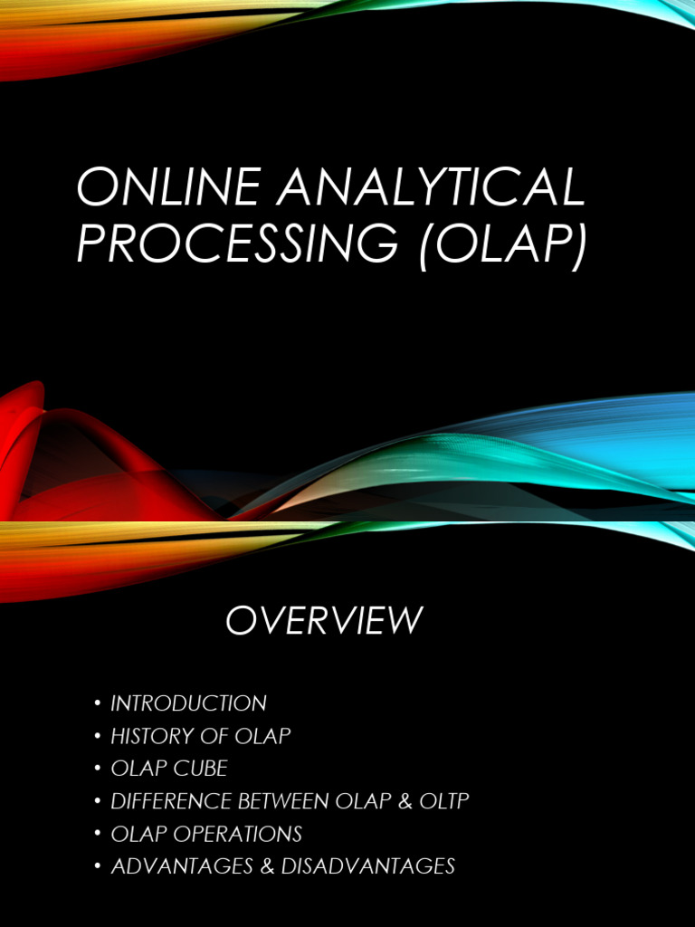 Olap | PDF | Information Technology | Data Management Software