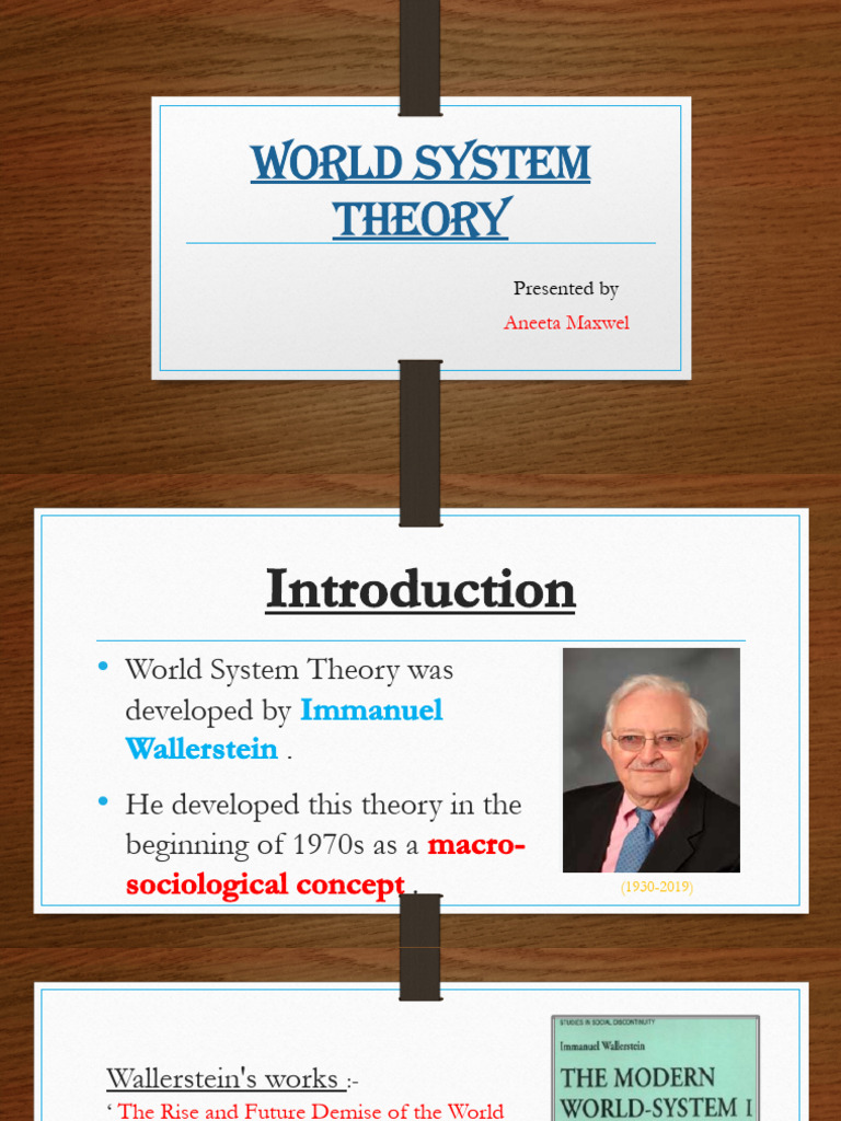 World System Theory | PDF