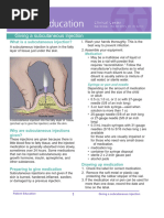 Z-Track Injection Guide for Nurses | PDF | Injection (Medicine ...