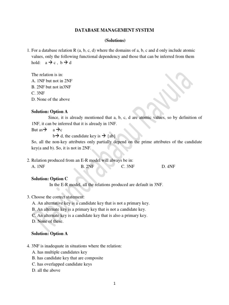Dbms S1 | PDF | Computer Data | Information Retrieval