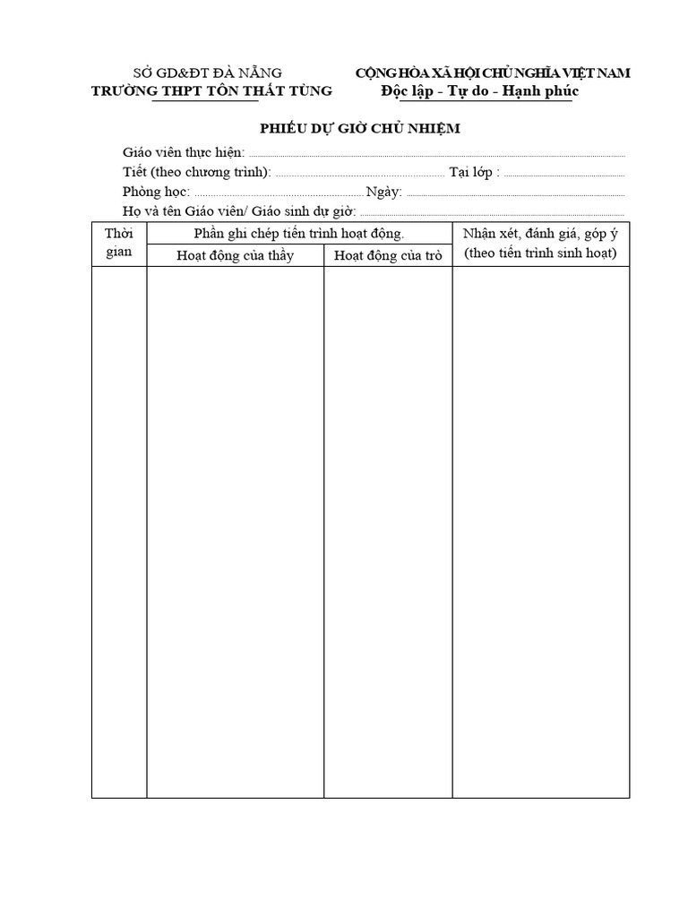Mau 04.PHIEU DU GIO CHU NHIEM | PDF