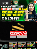 ? Class 10 Geography Chapter 4 - Agriculture | PDF | Agriculture | Crops