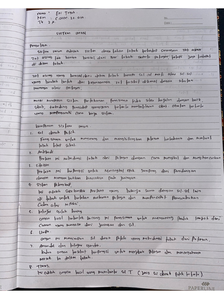 Eri Teguh - Sistem Imun | PDF
