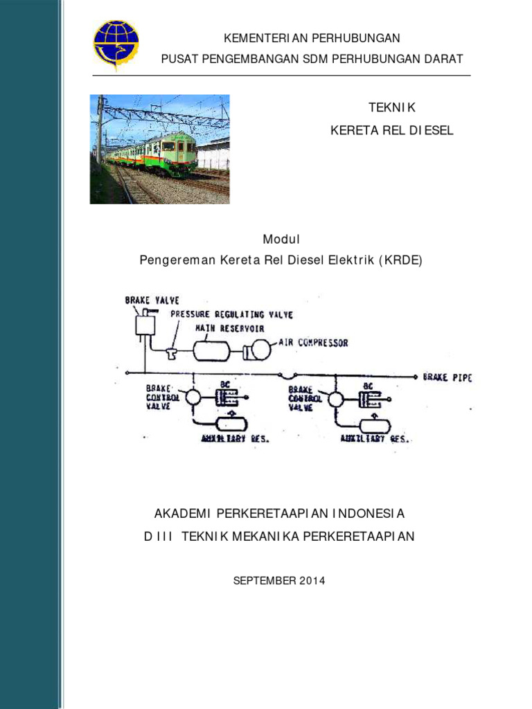 Modul Teknik KRD Pengereman KRDE (6-8) | PDF | Seni | Komputer