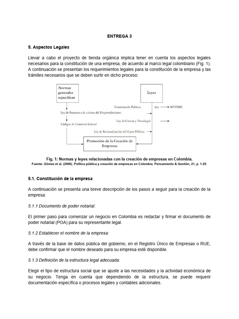 Entrega 3-Aspectos Legales | PDF | Business | Contabilidad