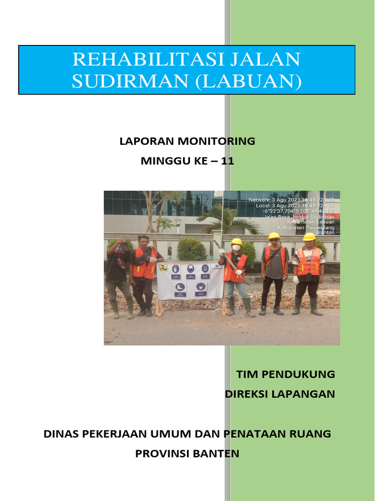 LM-SL Laporan Mingguan-11 TPDL | PDF