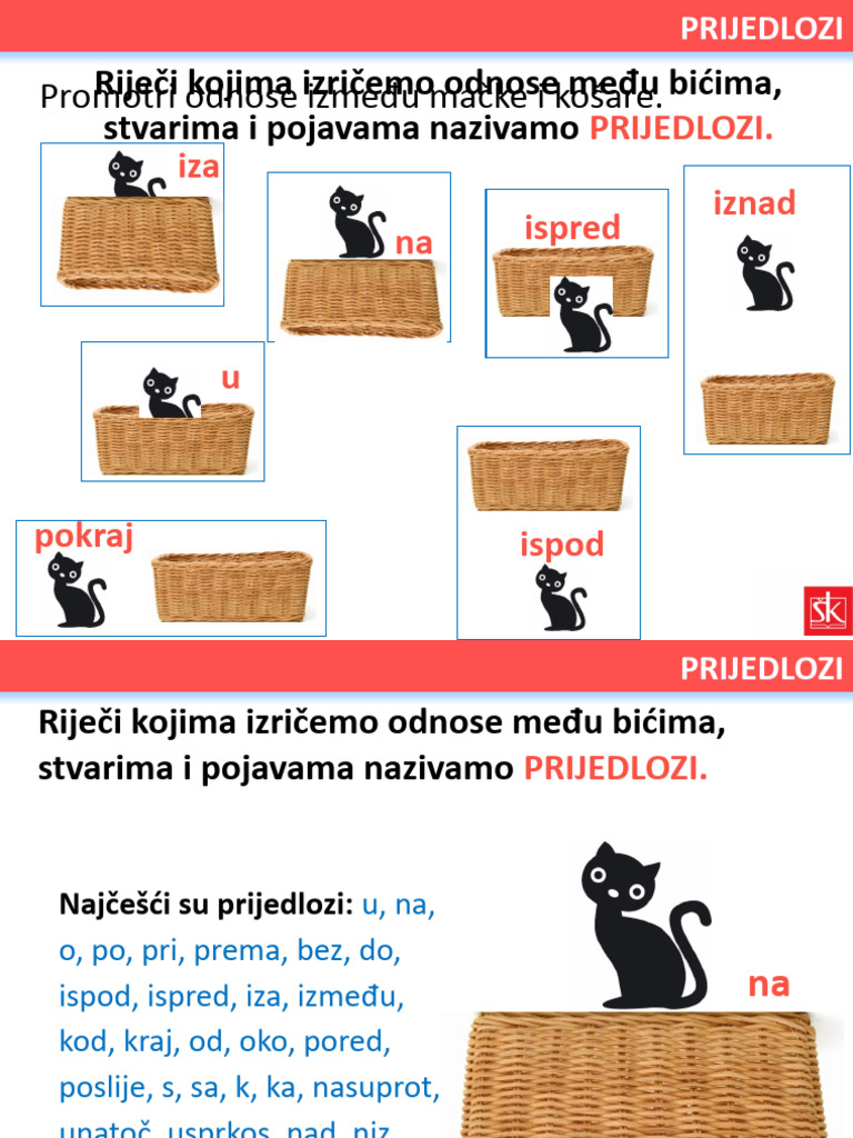 Prijedlozi | PDF