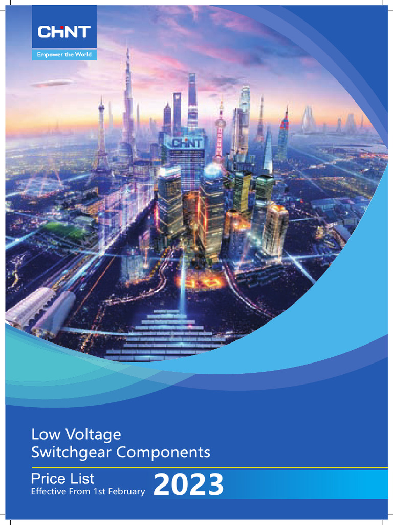 Chint Pricelist 2023 | PDF | Manufactured Goods | Electronics