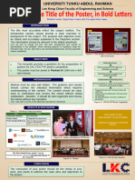 FYP Poster Competition Template 1 v2 | PDF | Abstract (Summary) | Science